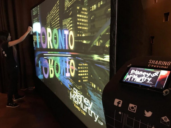 Digital Graffiti Wall Rental In Toronto | Abbey Road Entertainment