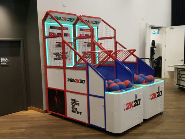 Basketball Arcade Machine Rental In Toronto | Abbey Road Entertainment