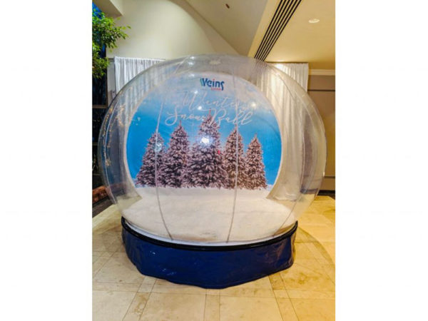 Giant Snow Globe Rental In Toronto | Abbey Road Entertainment